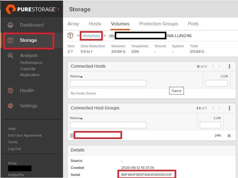 How to Identify Pure Storage Flash Array LUNs on HP UX - Technology Savy