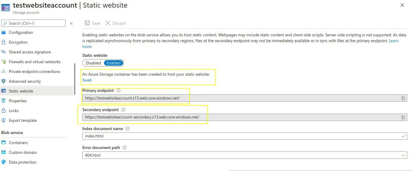 Static Website: Guide on hosting a static website free on Azure {update ...