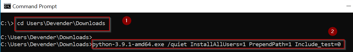 How to install Python on Windows 10 correctly {Python 3.9 and PIP 20.2 ...