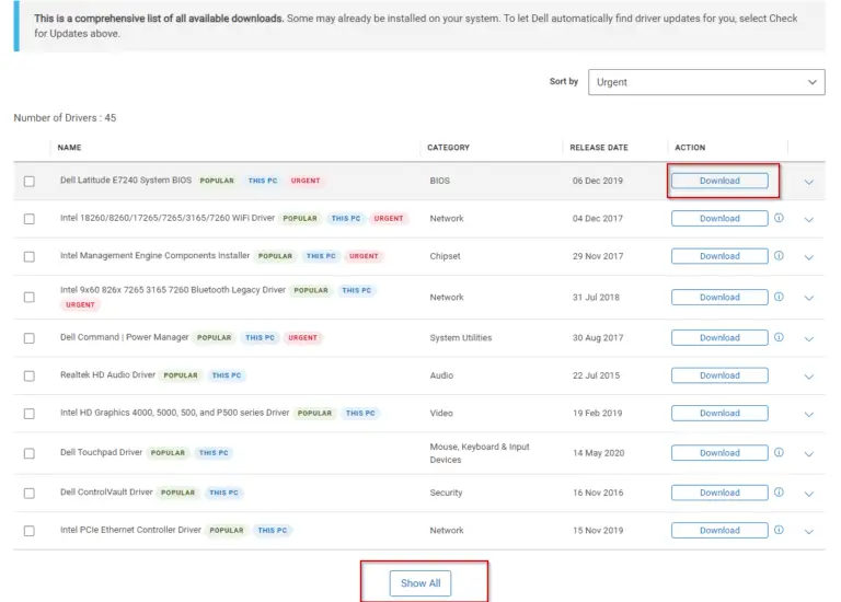 How to Download and Perform Dell driver update on Laptop/PC | Dell ...