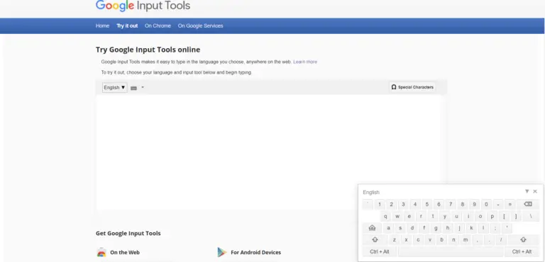 Download Google Input tools free | How to install Google input tools in ...
