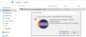 How to completely uninstall Eclipse IDE on Windows 10 satisfactorily | Eclipse IDE 2021‑03 ...