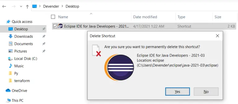 How to completely uninstall Eclipse IDE on Windows 10 satisfactorily | Eclipse IDE 2021‑03 ...