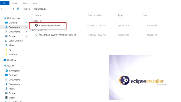 How to install Eclipse IDE in Windows 10 in easy way | Eclipse IDE 2021 ...