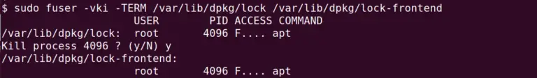 How To Fix Could Not Open Lock File Varlibdpkglock Frontend Error