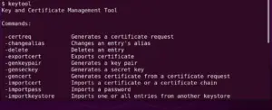 5 Ways to fix the "Keytool command not found" error in Linux or Windows ...